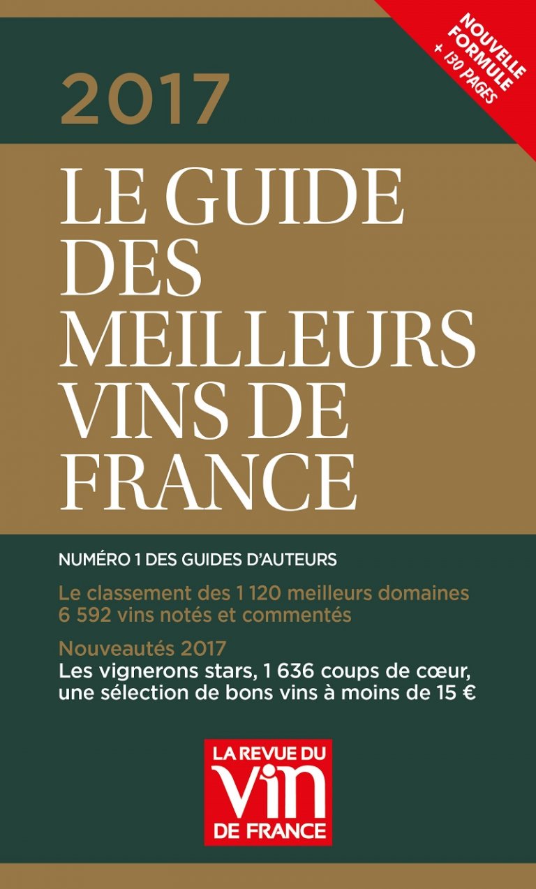 La RVF publie son Guide des meilleurs vins de France 2017