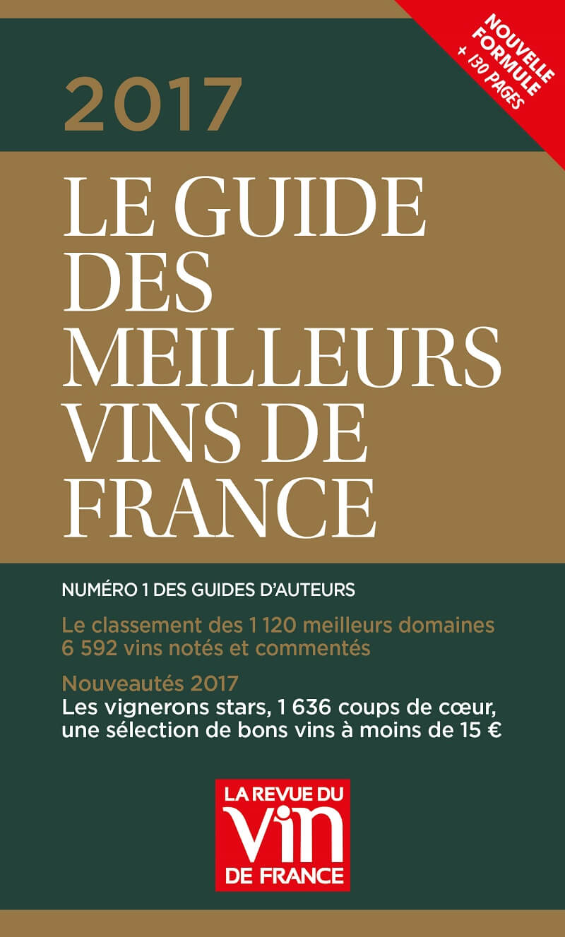 La RVF publie son Guide des meilleurs vins de France 2017