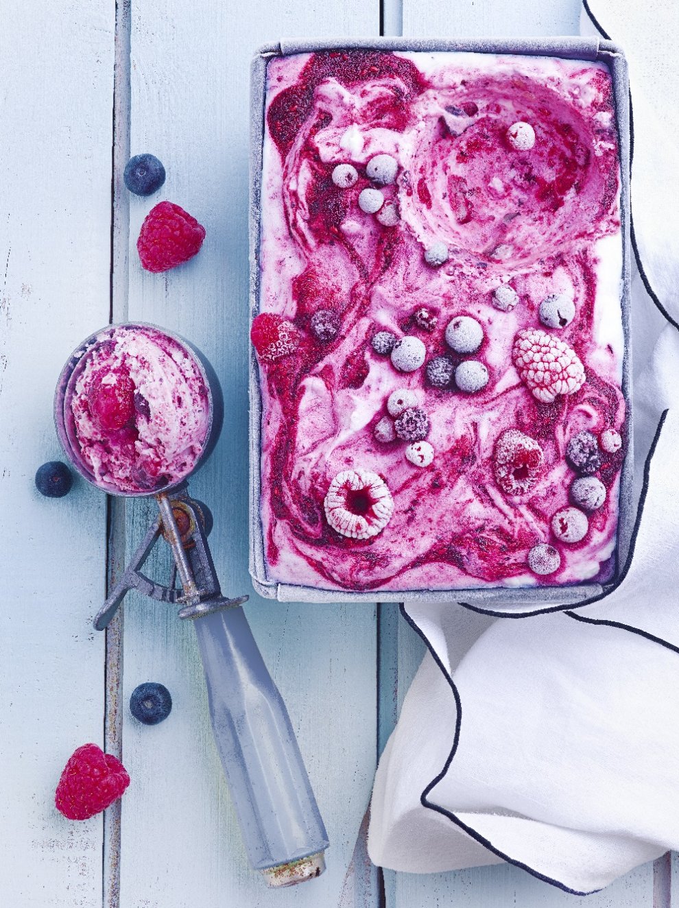 Glace au yaourt et aux fruits rouges - Le Grand Pastis